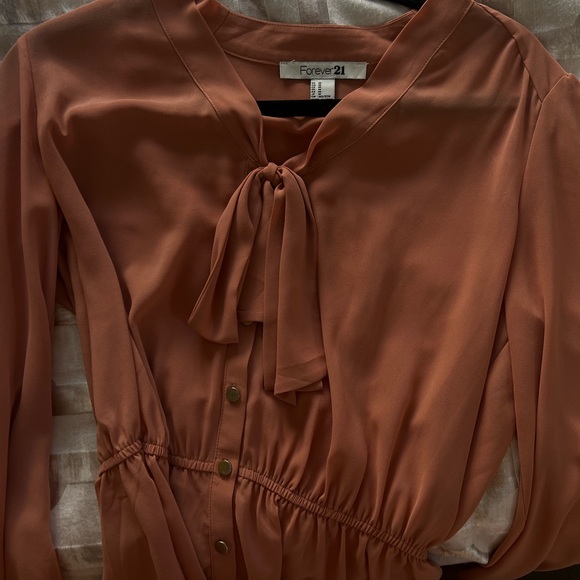 Forever 21 | Tops | Peach Colored Blouse | Poshmark